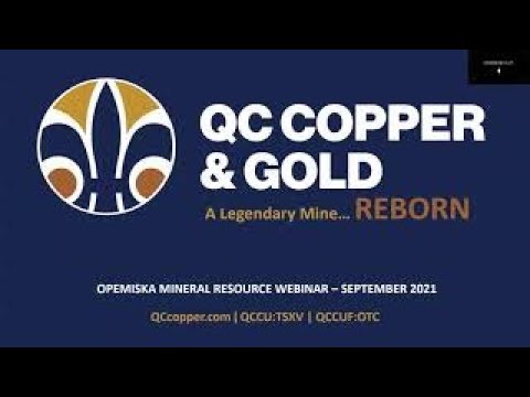 CEO Stephen Stewart and VPX Charles Beaudry on QC Copper & Gold's 104M Tonne Copper Resource