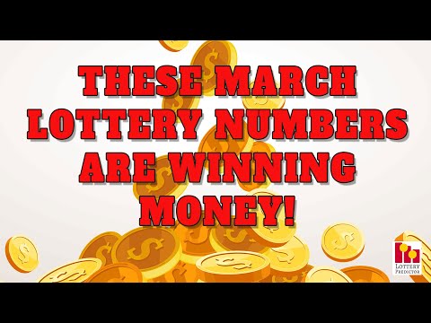 These March Lottery Numbers Are Winning Money!