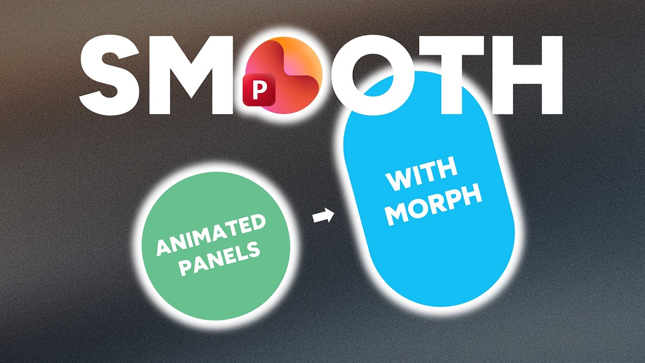 Smooth Animated Panels in Minutes | PowerPoint Morph Tutorial