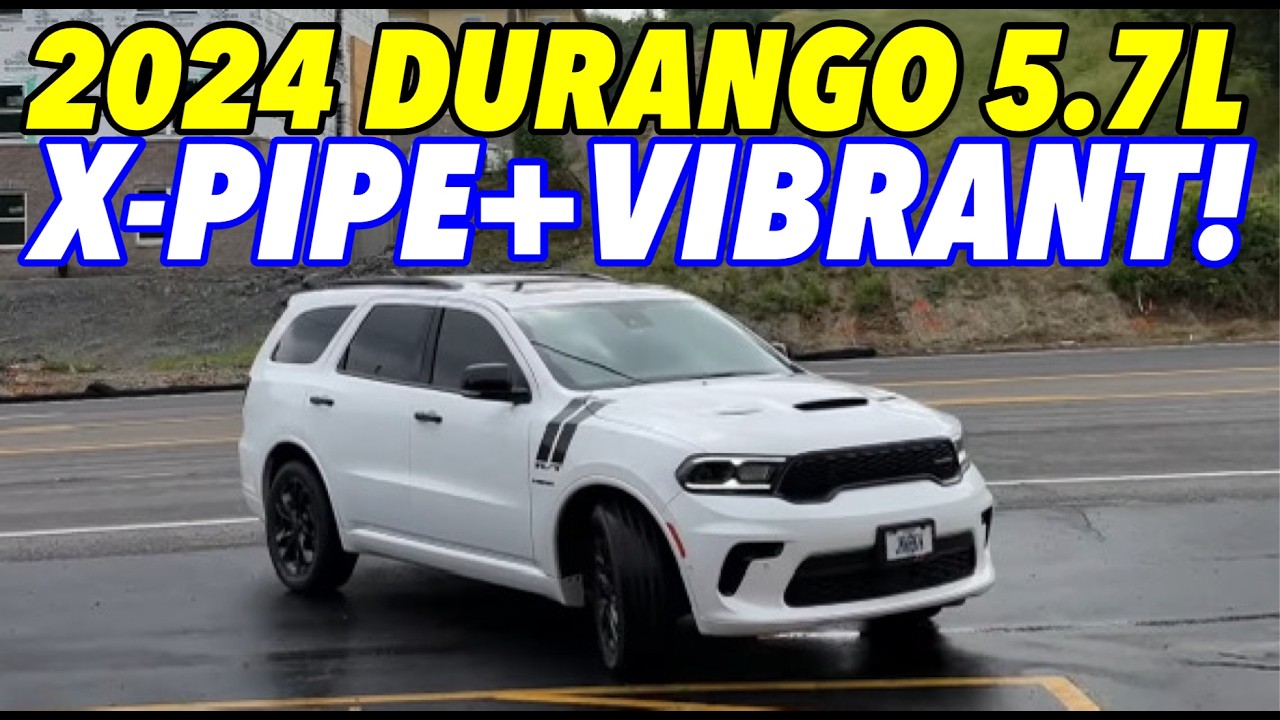 HEMI-Powered 2024 Dodge Durango With Tweaked Exhaust Sounds Like ...