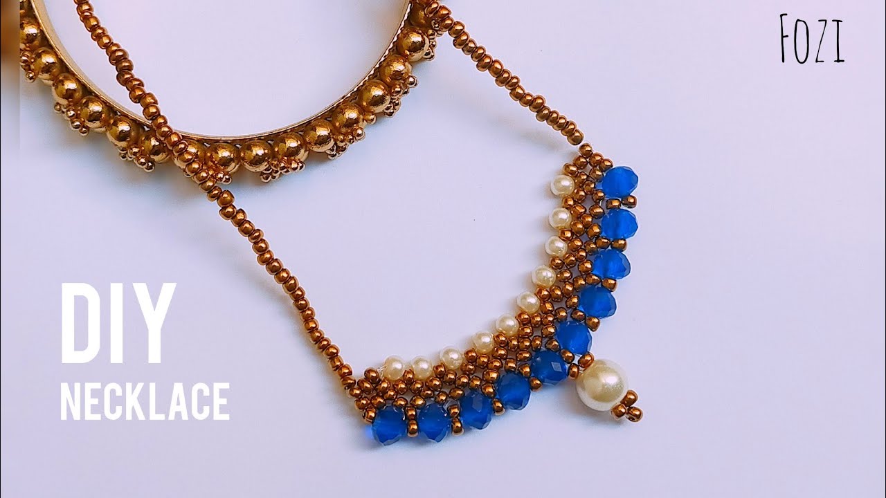 Stunning Beaded Necklace Tutorial: Easy DIY Jewelry for Beginners