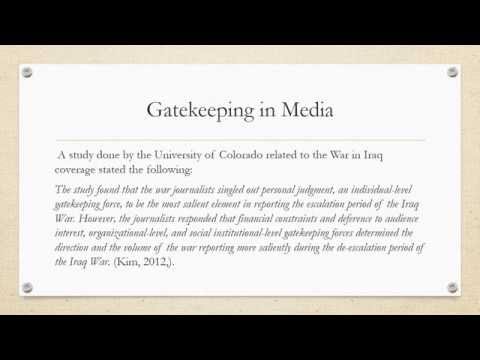 Gatekeeping Theory In Depth Analysis