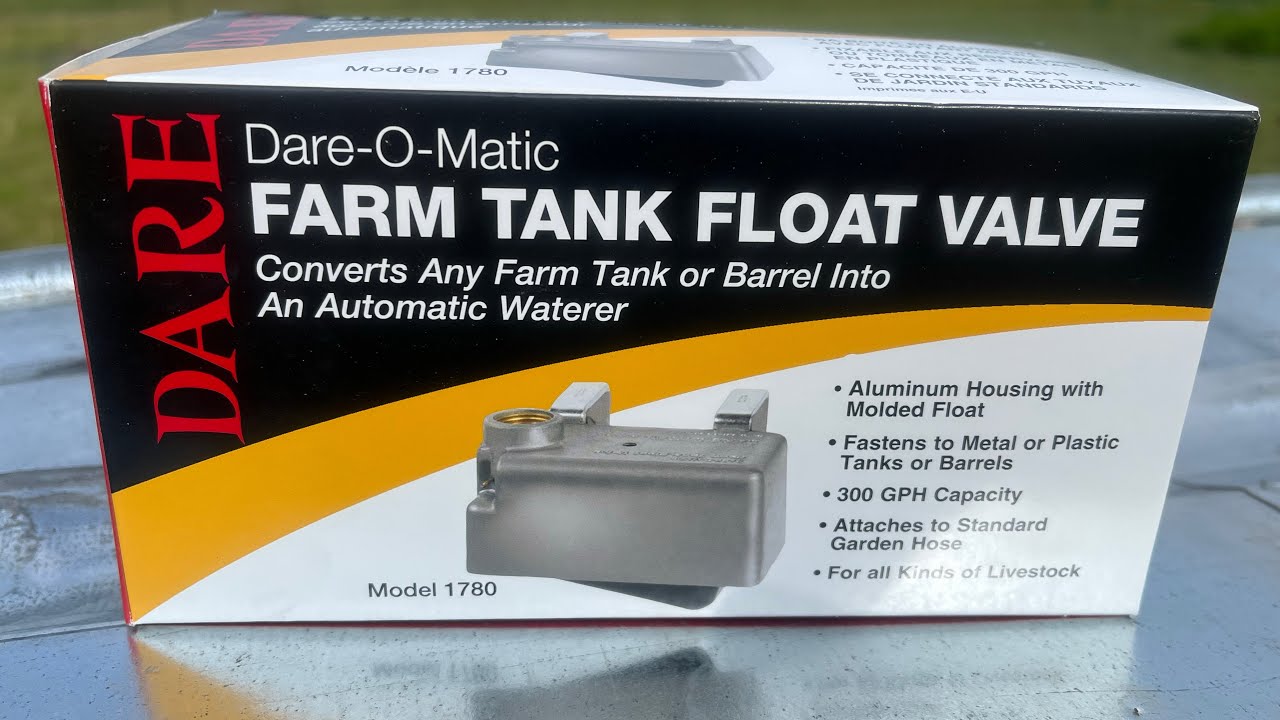 Livestock Water Float Assembly & Install