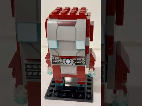 Iron Man MK5! Who’s your favorite Avenger? #lego #ironman #marvel #brickheadz