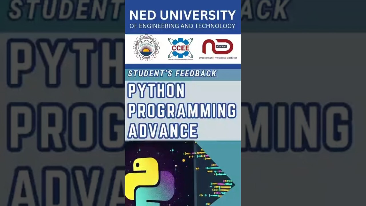 Python Programming Advance | Student Feedback #neduniversity #nedacademy #shorts