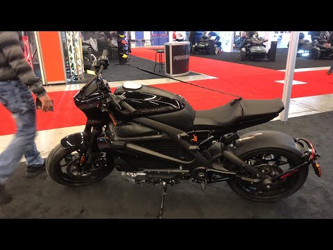 HARLEY DAVIDSON -LIVEWIRE ELECTRIC 2023 - MONTREAL INTERNATIONAL MOTORCYCLE SHOW - 2023