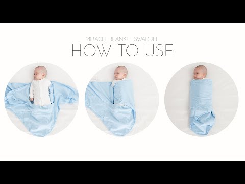 Miracle Blanket - how to wrap or swaddle securely