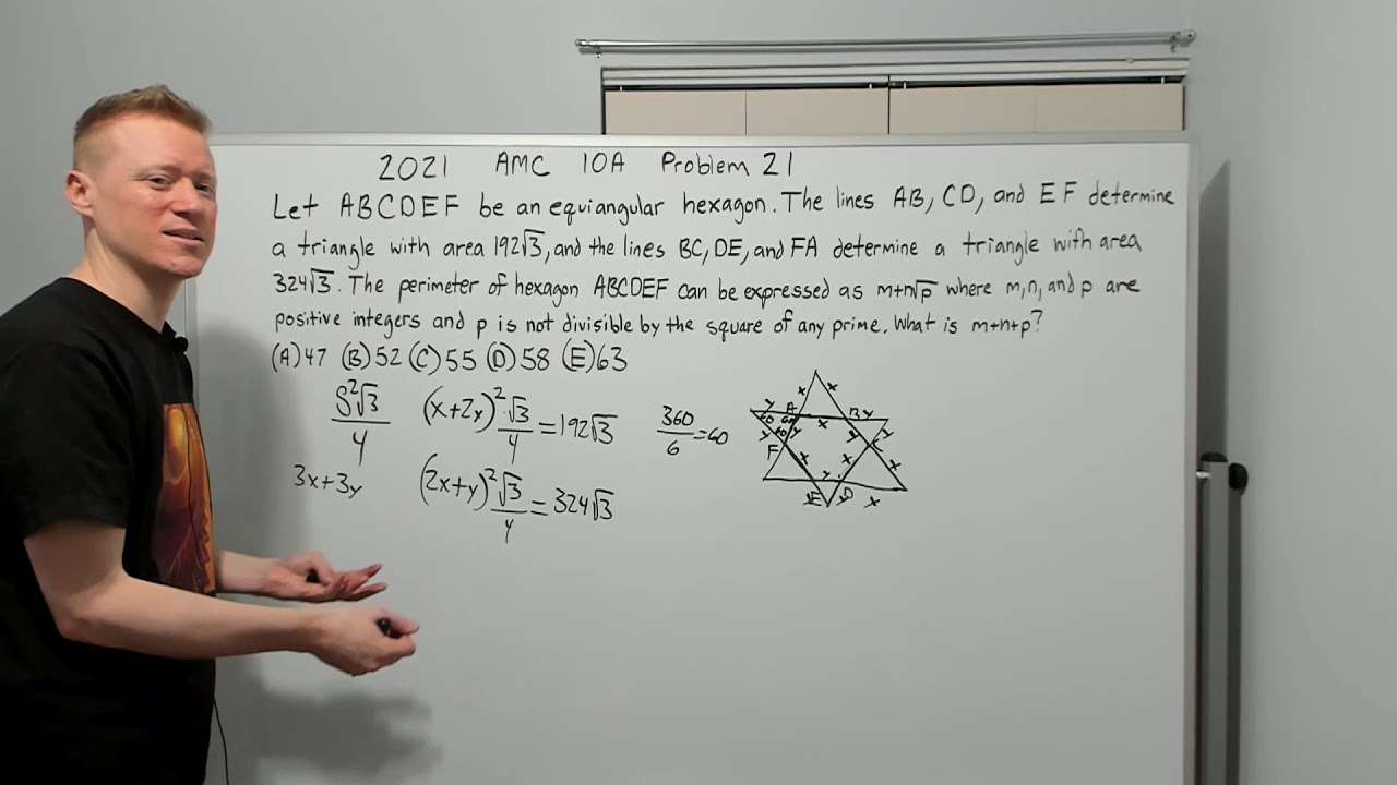 2021 AMC 10 A: Problem 21