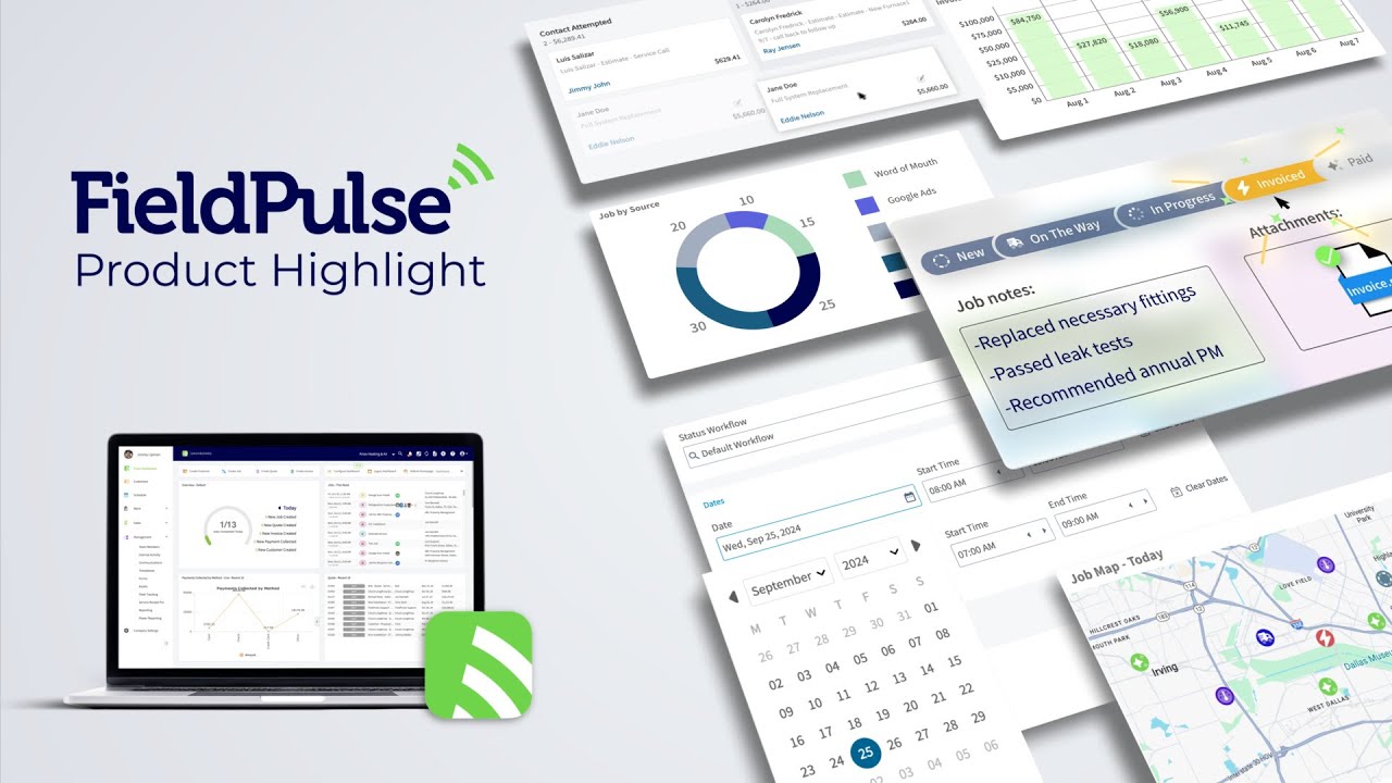 Quick Look at FieldPulse | Product Features for Field Service Management