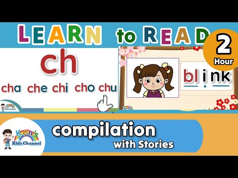 Consonant Digraphs, Beginning Consonant Blends | Reading Stories Compilation| English Reading