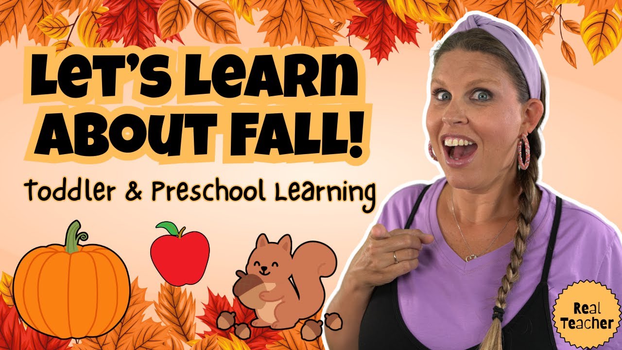 Fall Learning for Toddlers & Preschoolers | Songs, Counting, Crafts & Activities | PreK with Kristen