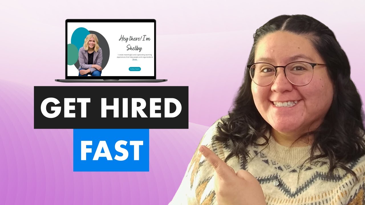 This Portfolio Got Her the Job (in 2 months): eLearning Portfolio Review