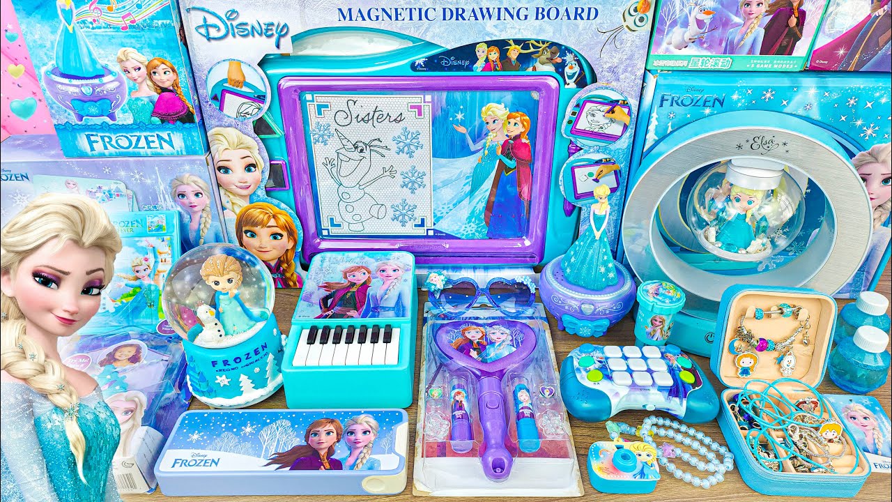 60 Minutes Satisfying with Unboxing ULTIMATE Disney Frozen Elsa Toys Collection Review | ASMR