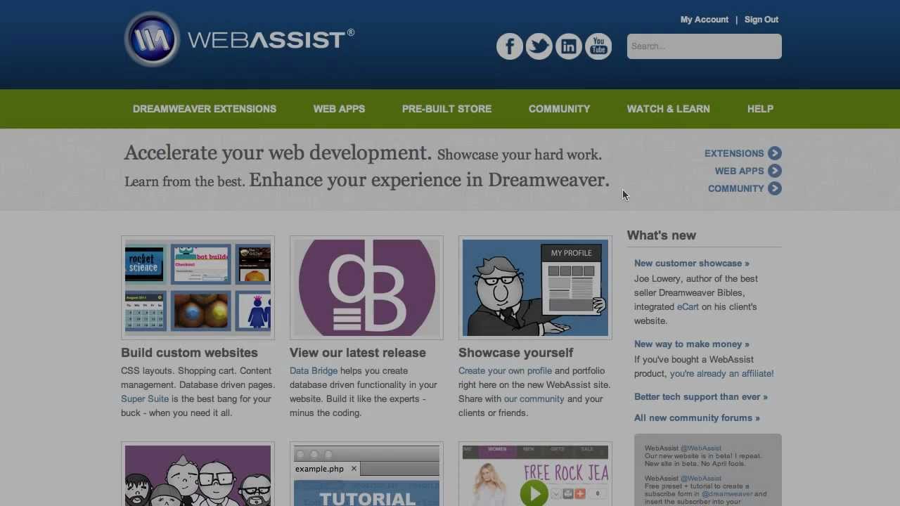 How to get technical support at WebAssist