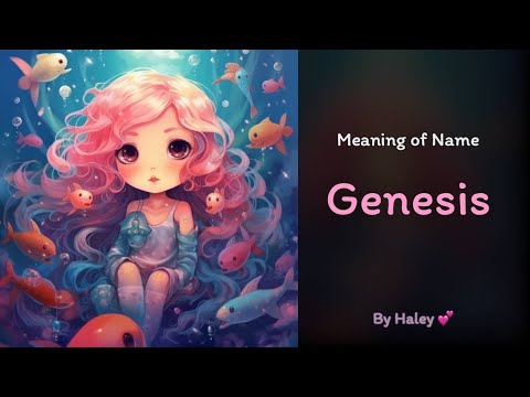 Meaning of girl name: Genesis - Name History, Origin and Popularity