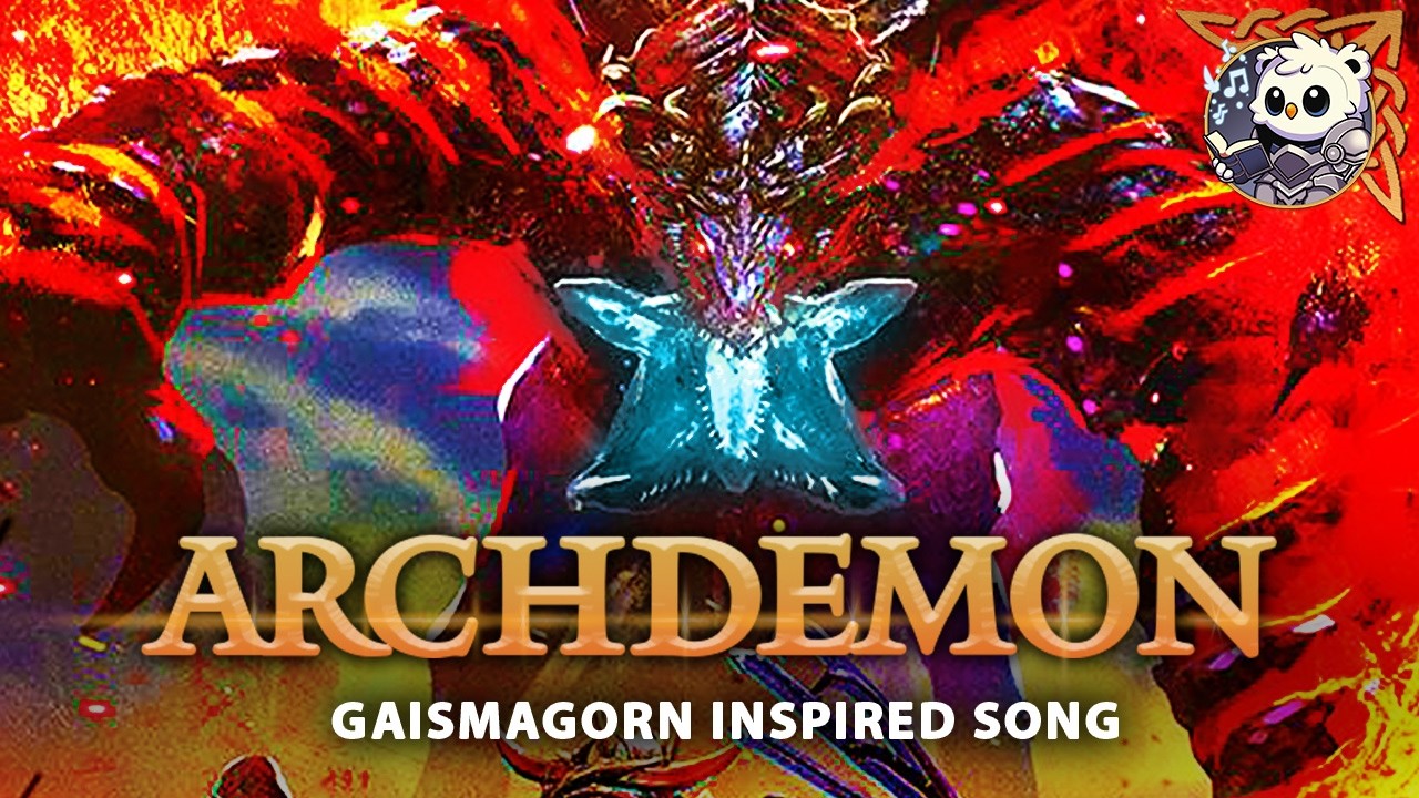 ARCHDEMON - Gaismagorm inspired Monster Hunter Sunbreak Song | Dark Cinematic Rock