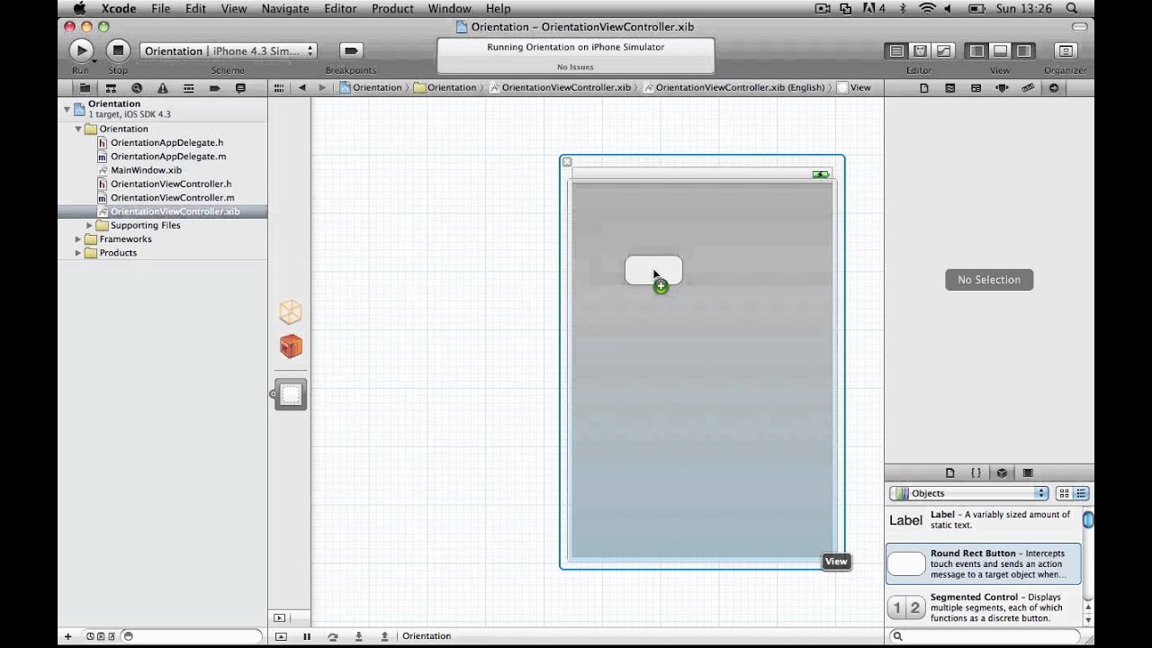 XCode 4 Tutorial Orientations - ZenCoreDev