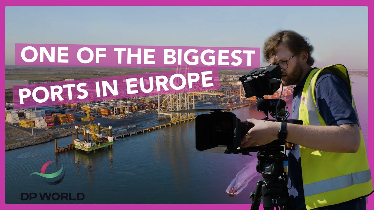 Exclusive Look Of DP World: Aerial & Ground Perspectives Of London's Mega Port