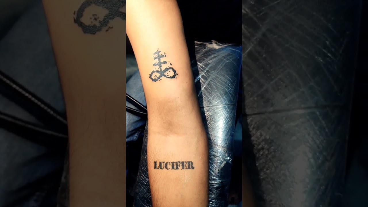 Leviathan cross tattoo