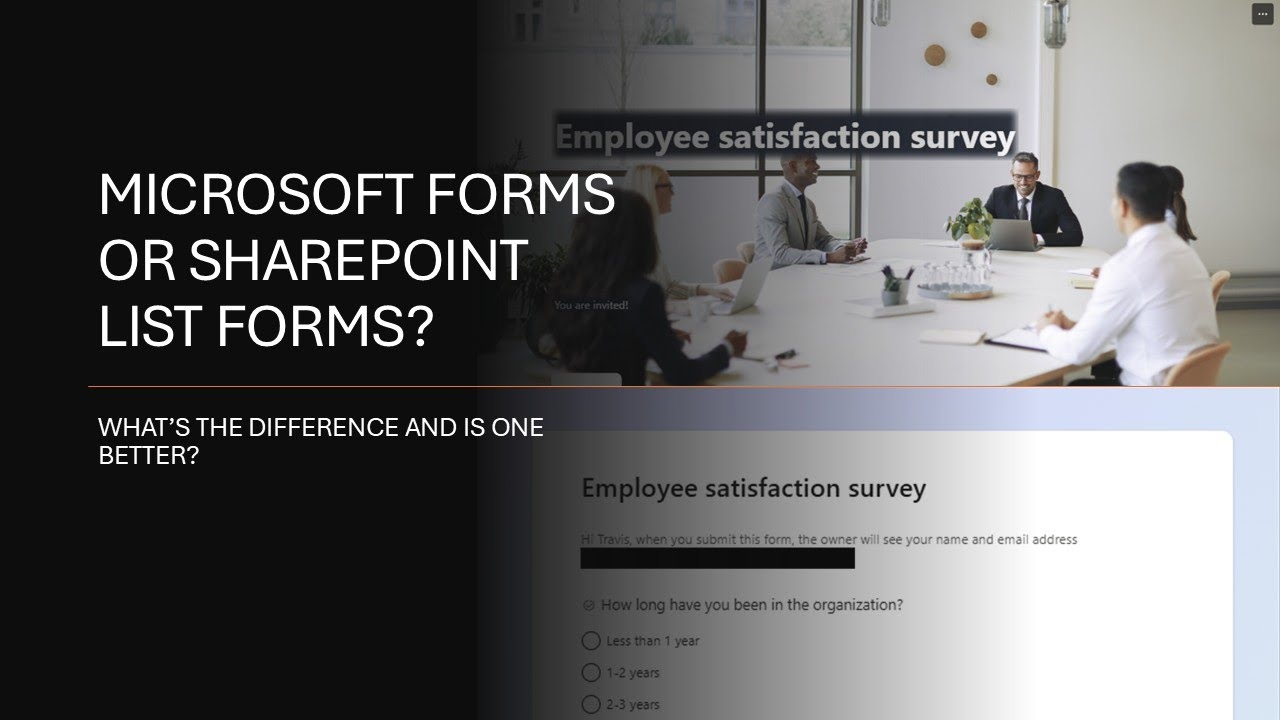 Microsoft Forms vs SharePoint List Forms: Which Is Better