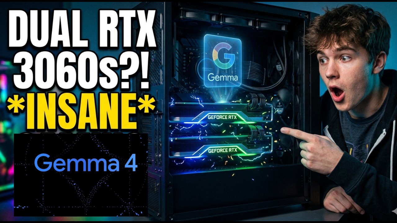 Gemma 4 Runs LOCALLY on 2x RTX 3060 — Full Benchmark (llama.cpp) (31B and 26B-A4B)