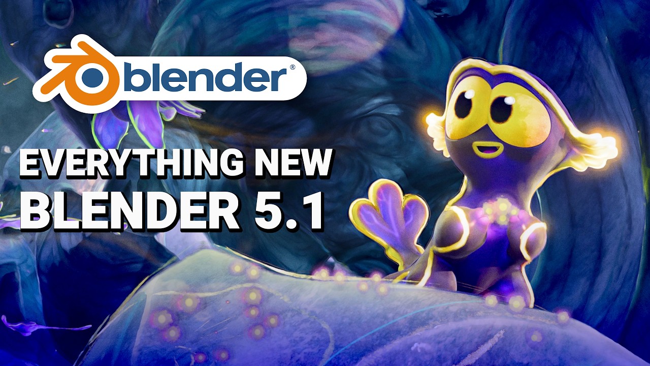 What's New in Blender 5.1! Official Overview