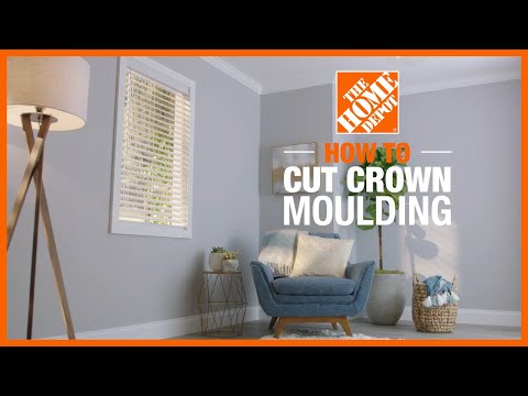 How to Cut Crown Moulding | Wall Ideas & Projects | The Home Depot