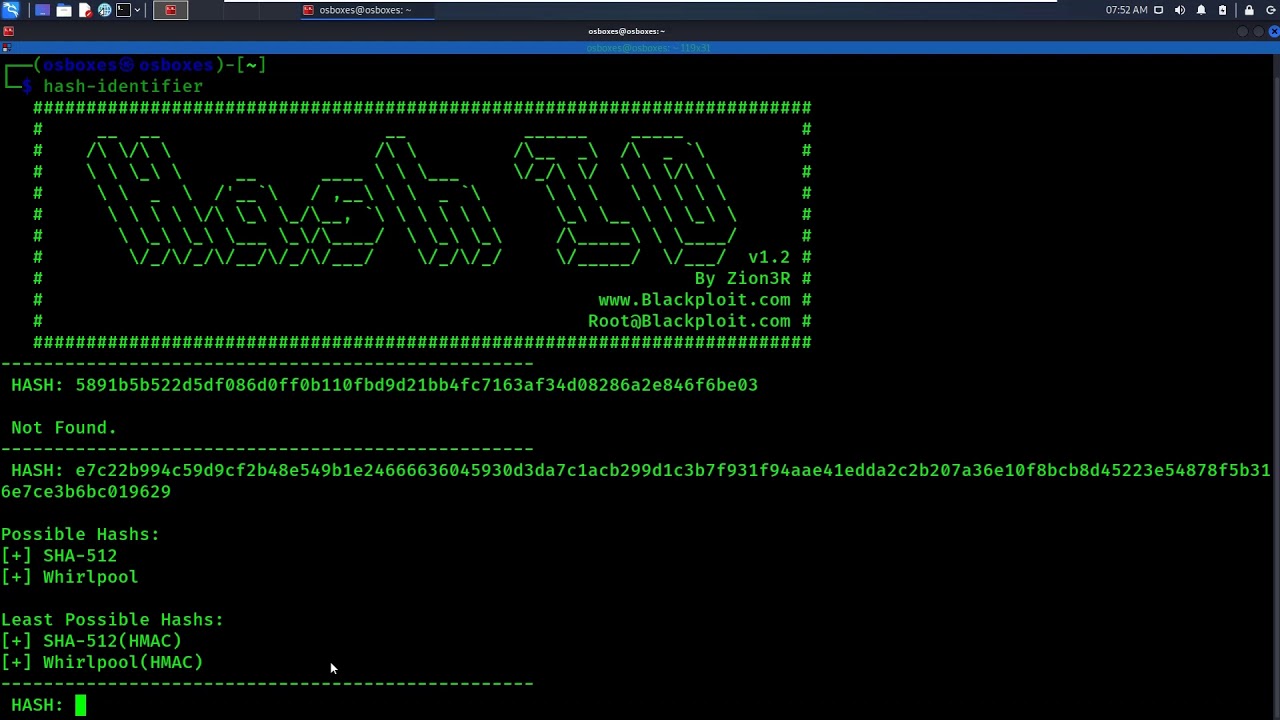 Hash identifier full tutorial from scratch | #hash-identifier #hashidentifiertutorial