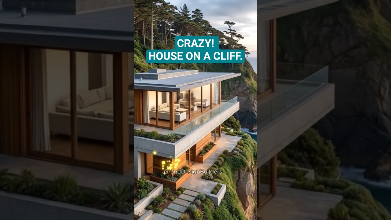 Luxury Home Renovation on the Edge of a Cliff!  #homerenovation #transformyourhome #beforeafter