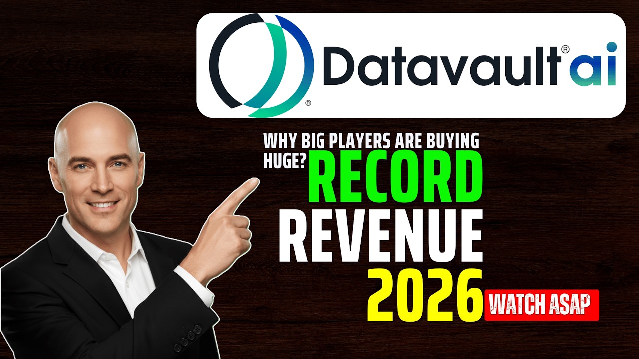 Is DataVault AI About to Explode after Record Revenue? Institutional Big Accumulation Pattern