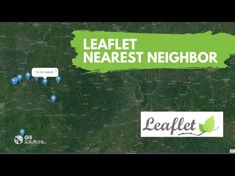 How to use Nearest Neighbor Leaflet