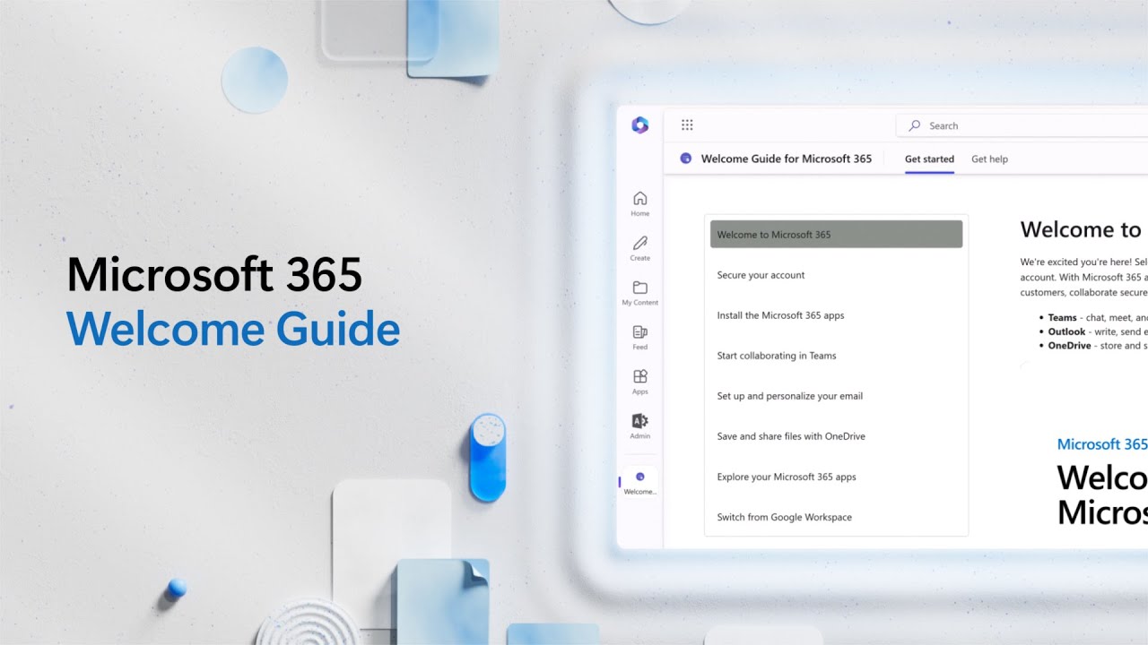 Welcome Guide for Microsoft 365