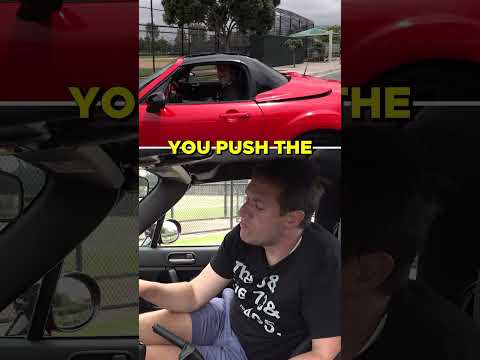 NC Mazda Miata PRHT Roof Quirks #shorts
