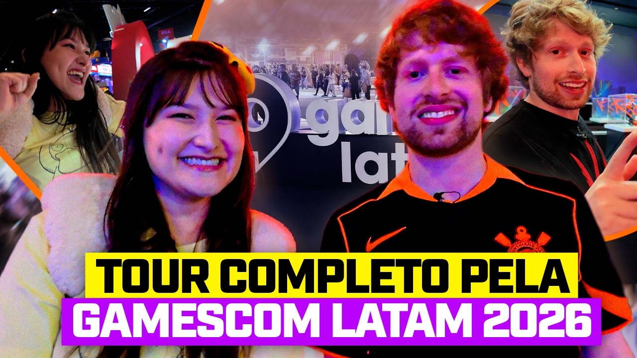 TOUR GAMESCOM LATAM 2026! Thais and Phoenix Explore the Biggest Highlights of the Event! #flowgames