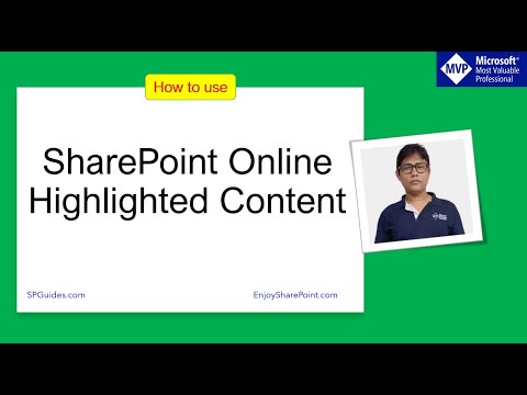 SharePoint Online Highlighted Content Web Part | Highlighted content web part in SharePoint Online
