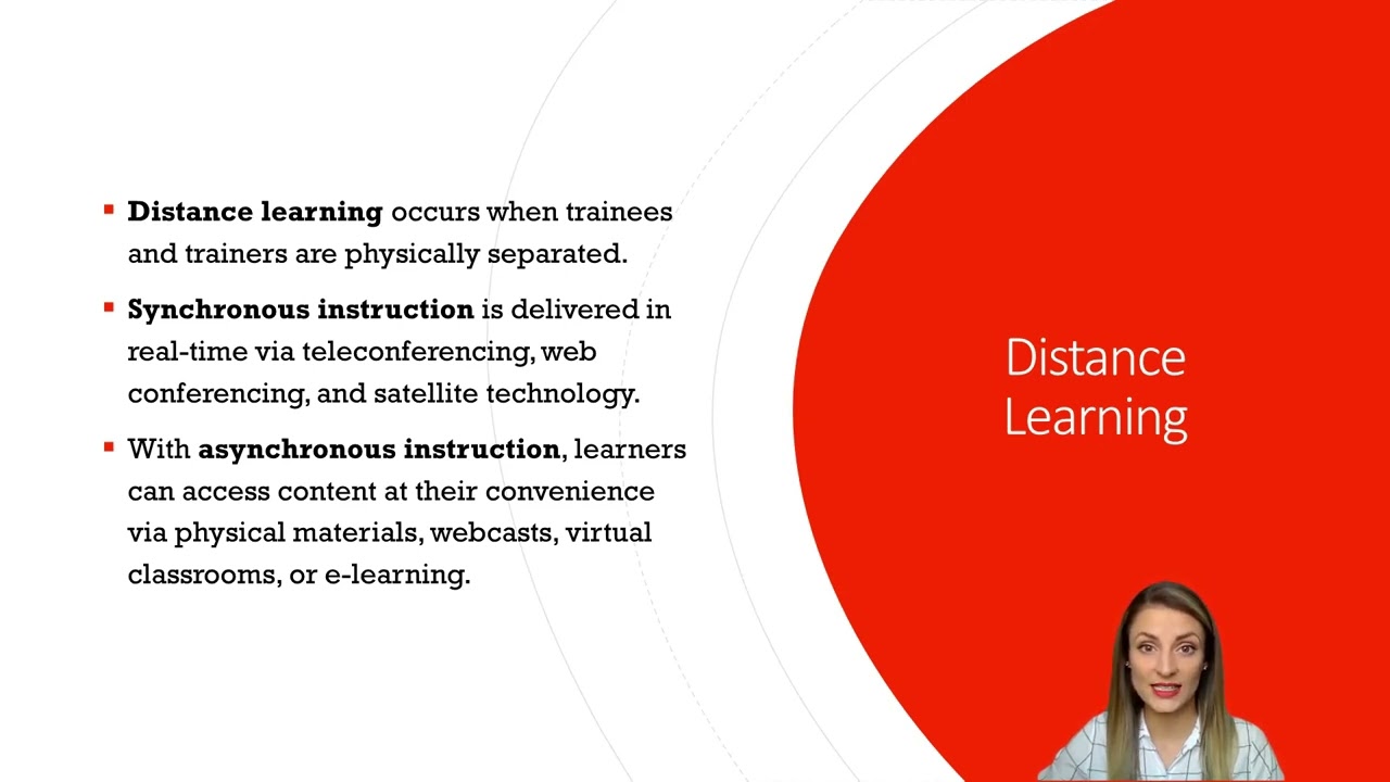 Training & Development - Lecture 6 - Technology-Based Training Methods Part 1