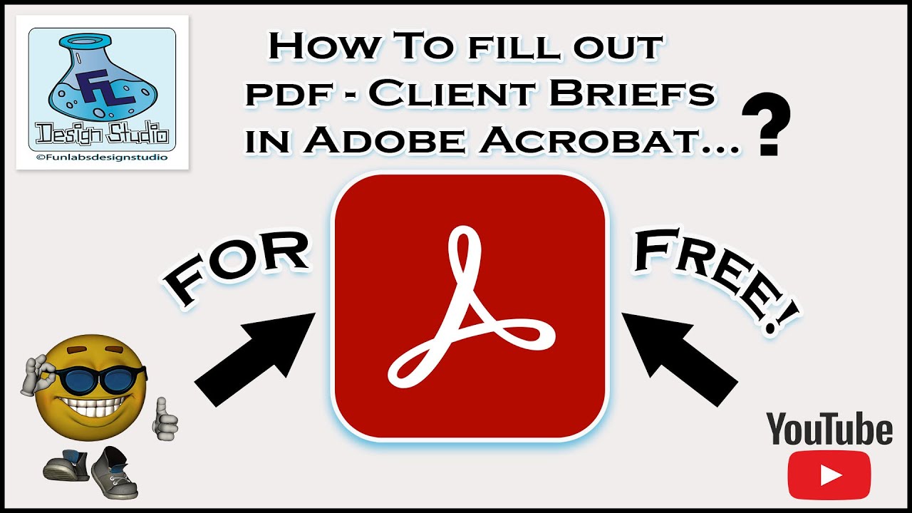 How-to Fill out PDF Client Briefs using Adobe Acrobat 