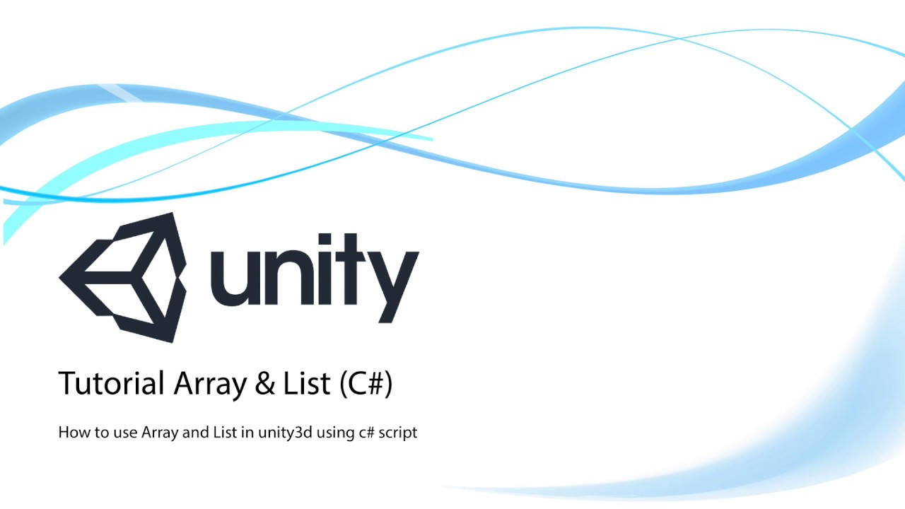 Unity3d How to use Array & List C#