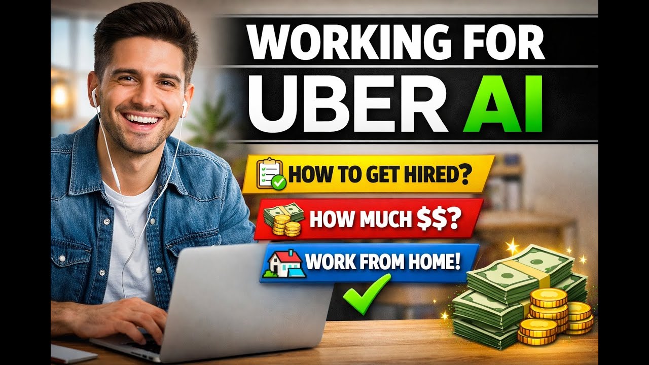 Uber AI: Freelance Platform That Actually Pays! 💰 | Proof + How to Open Your Account Fast