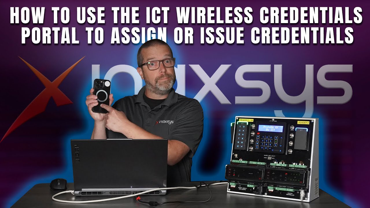 How to use the ICT wireless credentials portal to assign or issue credentials