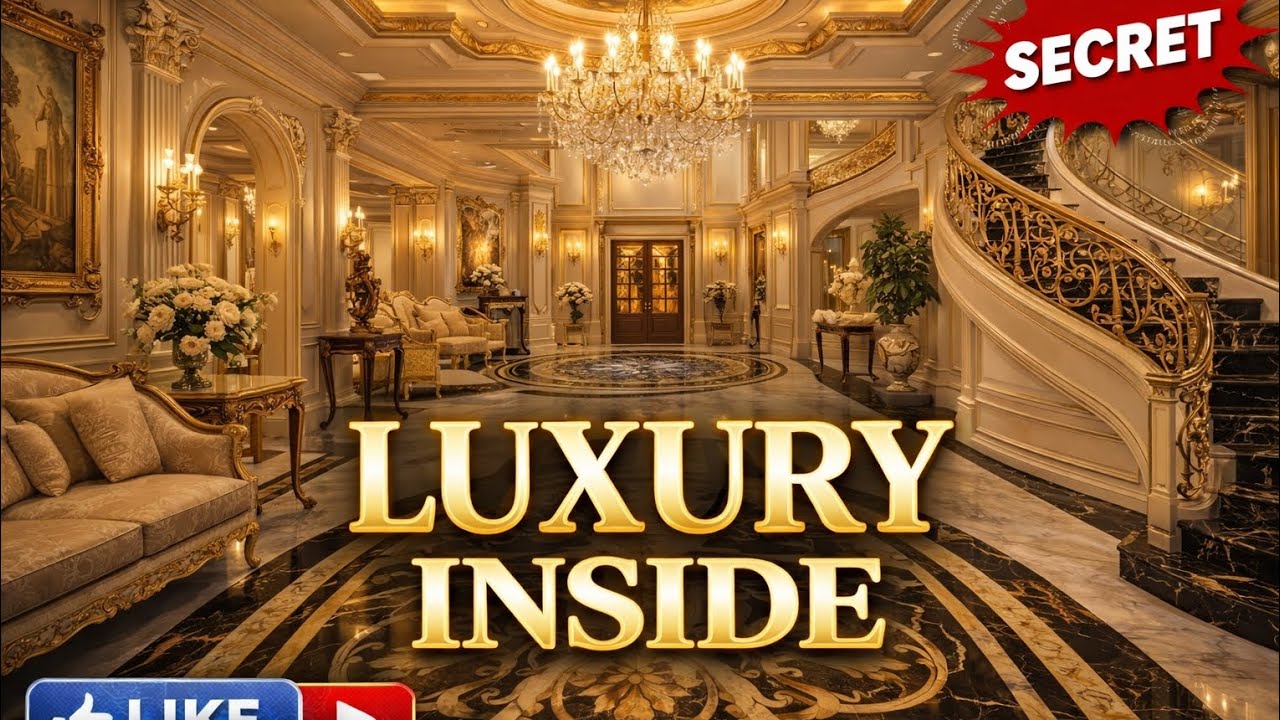 👉 Inside a Secret Luxury Mansion | Unreal Interior Tour
