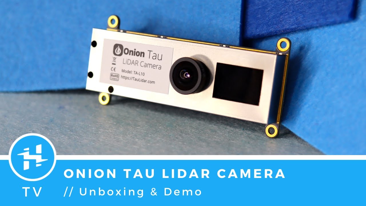 Onion Tau LiDAR Camera // Unboxing