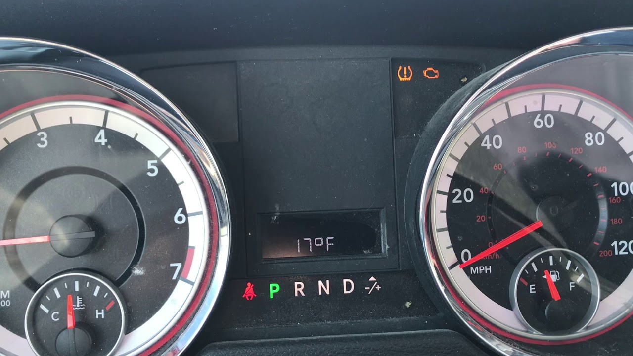 Check engine light error codes from a dodge caravan