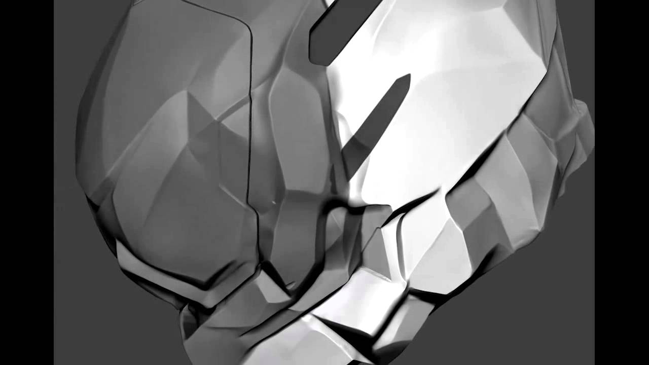 ZBrush Tutorial: Create polished metal surfaces: Part 4