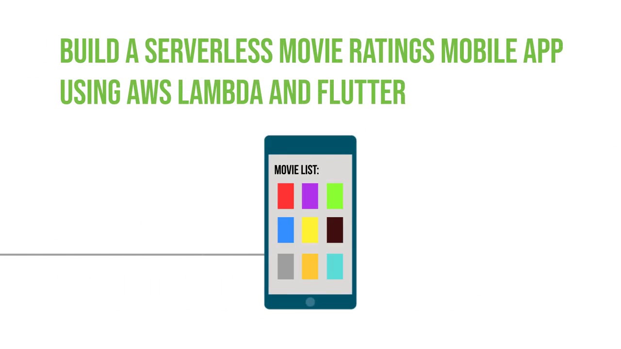 Build a serverless movie ratings mobile app using AWS Lamda & Flutter