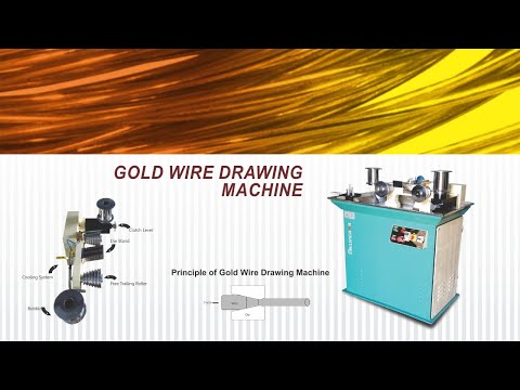 Jewellery Wire Drawing Machine - Gold Wire Drawing Machine Latest Price ...