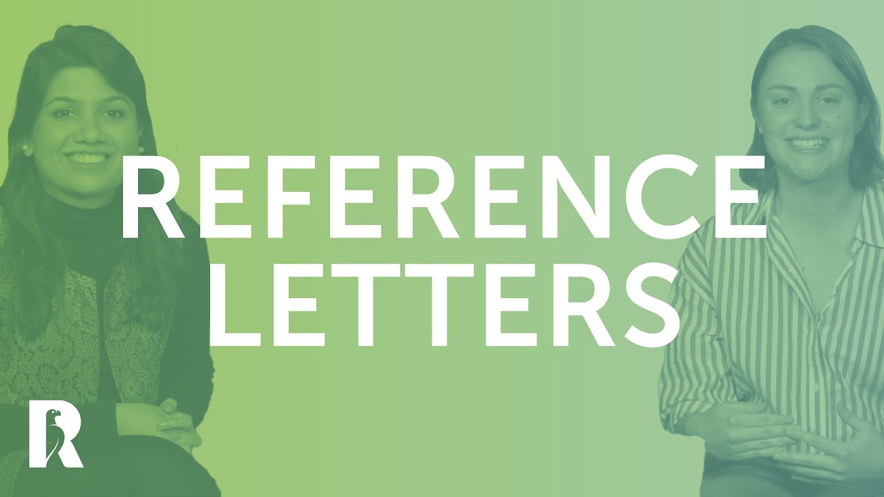 Part 5: Reference Letters