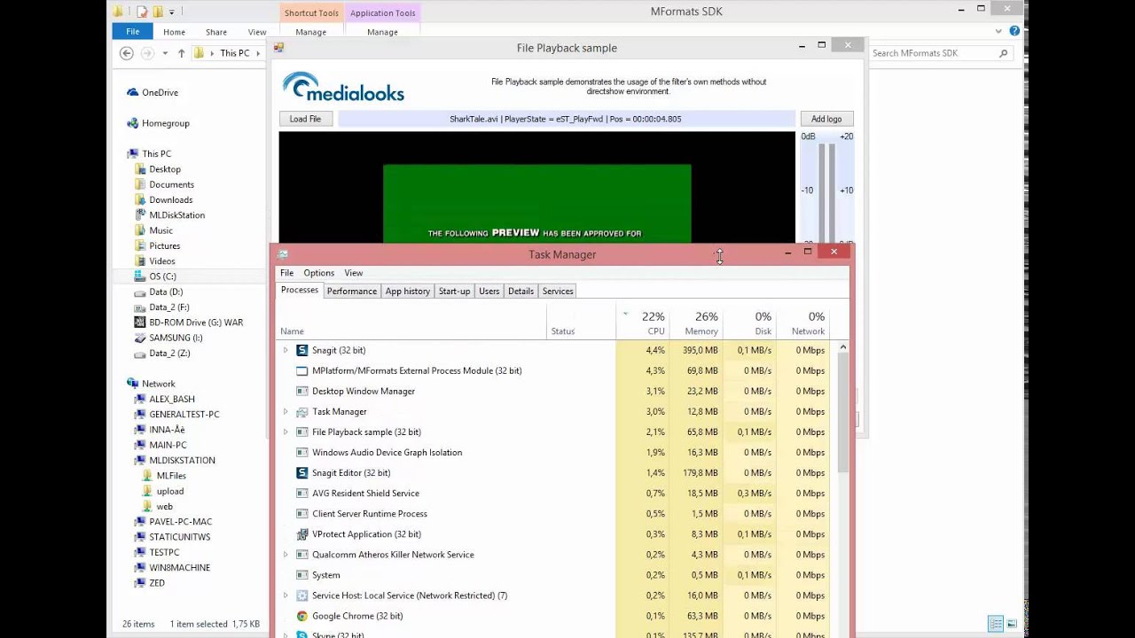 The demonstration of External Decoding feature.