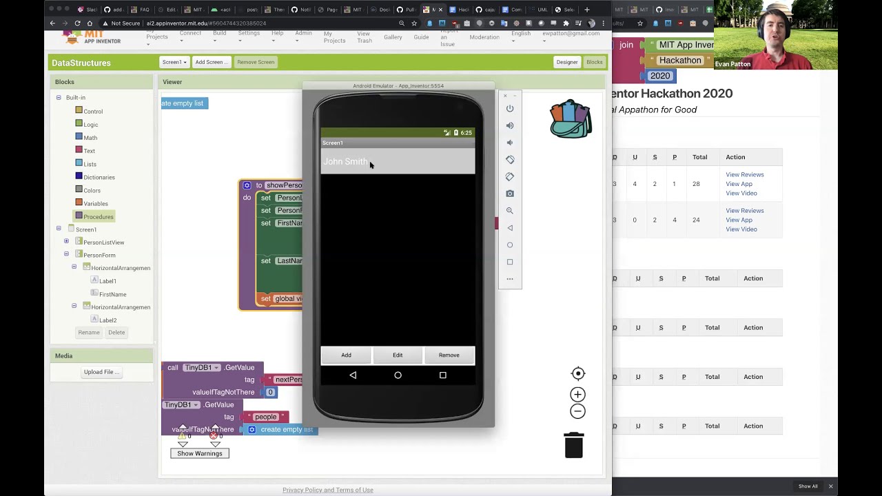 Intro Some Basics About Variables And Lists Tutorials And Guides Mit App Inventor Community