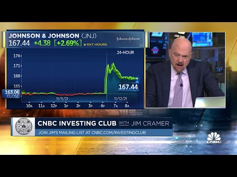 Jim Cramer on J&J: I want high-growth pharma and J&J will give you that
